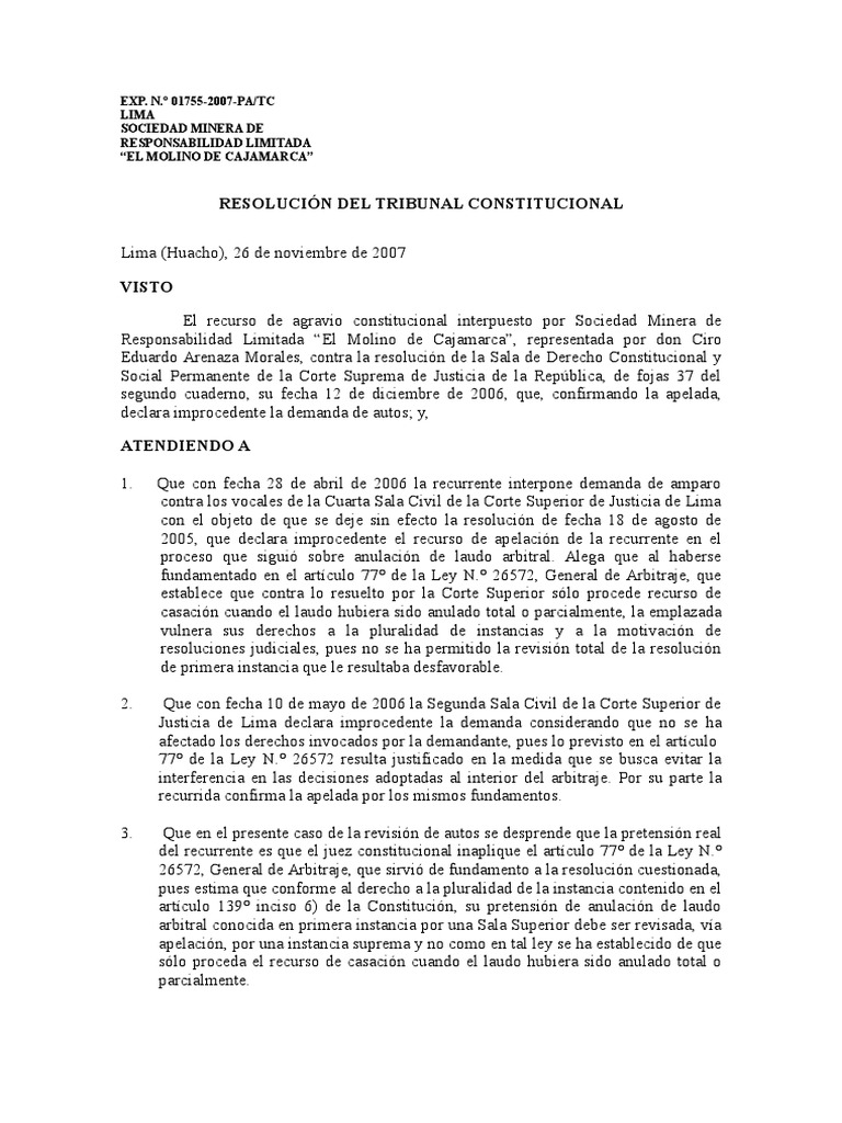 Pluralidad de Instancias | Descargar gratis PDF | Derecho Constitucional | Derechos