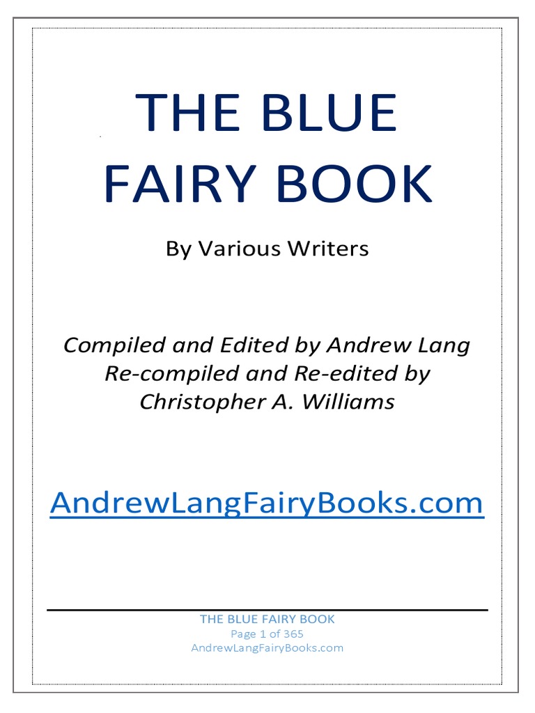 The Blue Fairy Book | PDF | Cinderella | Nature