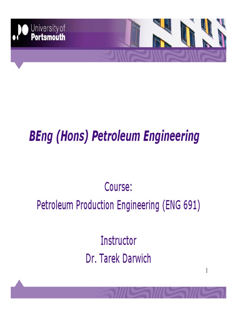 Petroleum Production Engineering - Lecture 2 - Production From ...