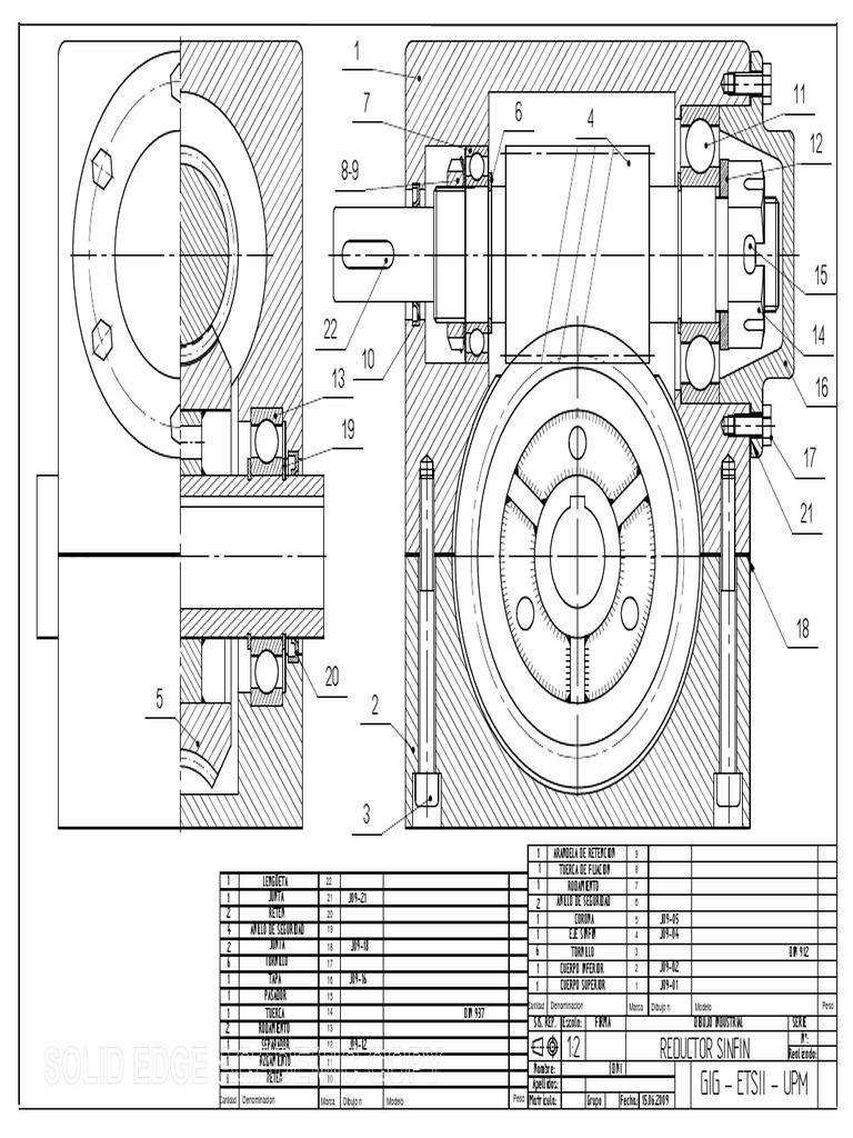 DIIQ 0809 Jun Solucion | PDF | Engranaje | Bienes manufacturados