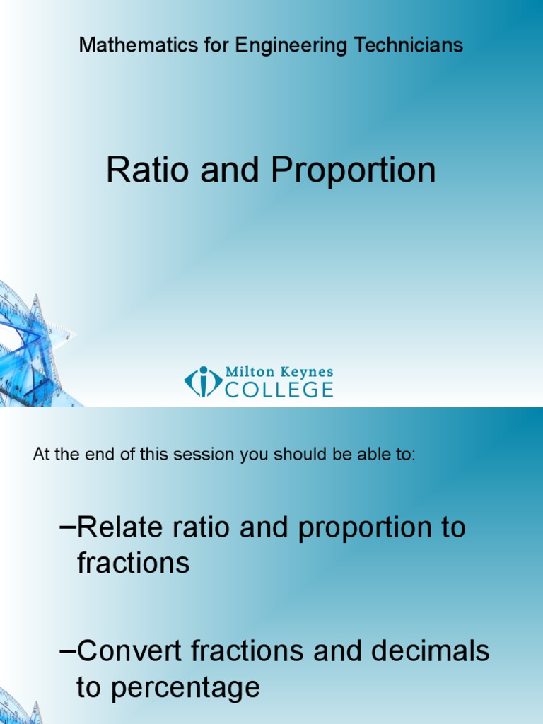 Understanding Ratios and Proportions | PDF | Ratio | Fraction (Mathematics)