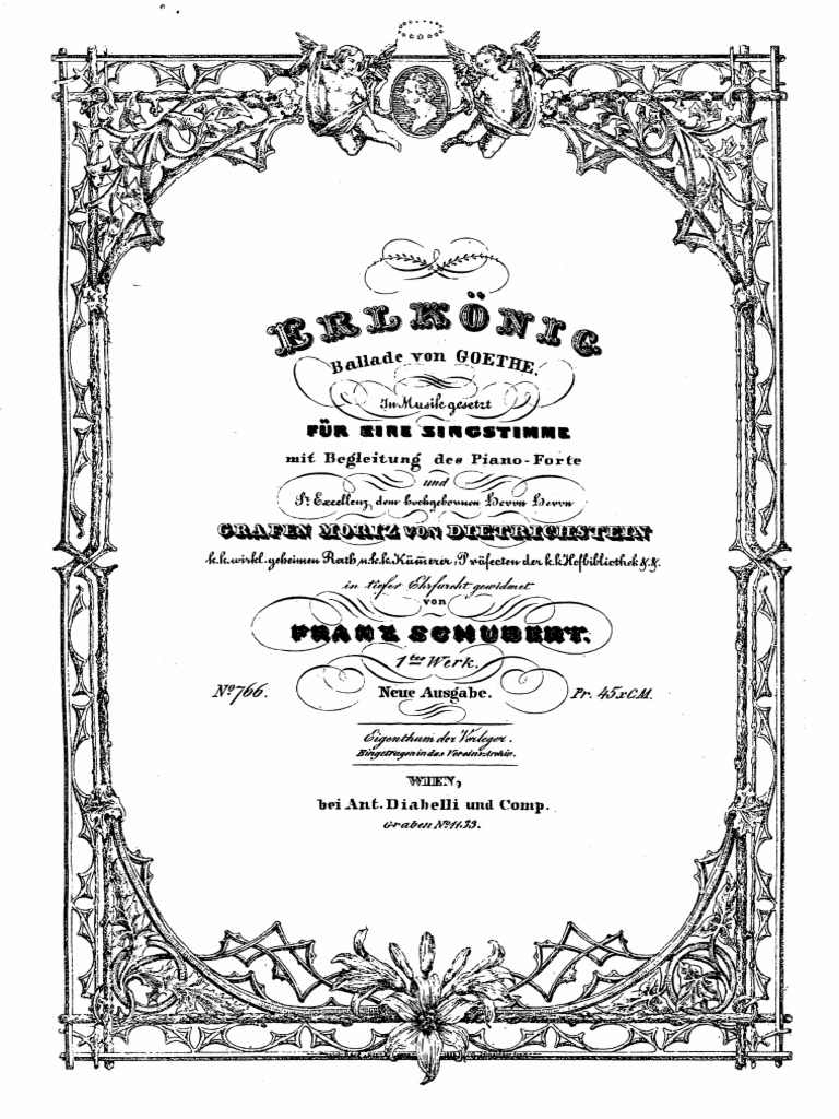 Schubert - Der Erlkönig | PDF
