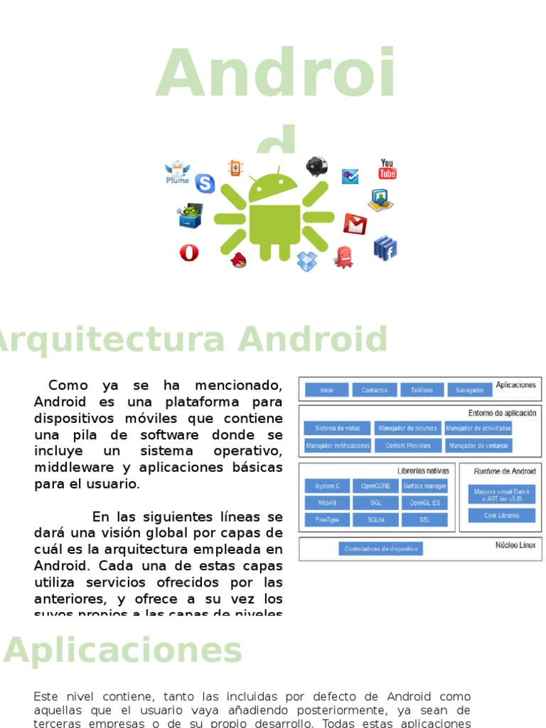 Comparación entre las arquitecturas de Android, iOS y Windows Phone ...