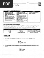 Physics: Convert Specific Gravity to Weight | PDF | Weight | Density