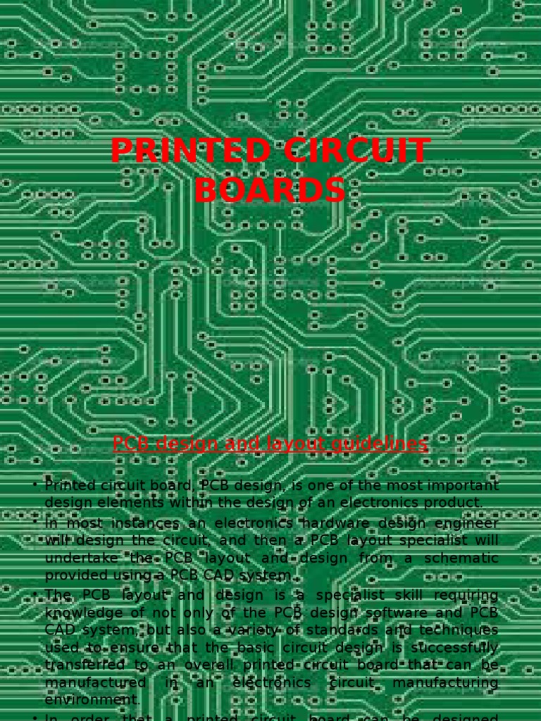 PCB_ESD (1) | Printed Circuit Board | Electricity