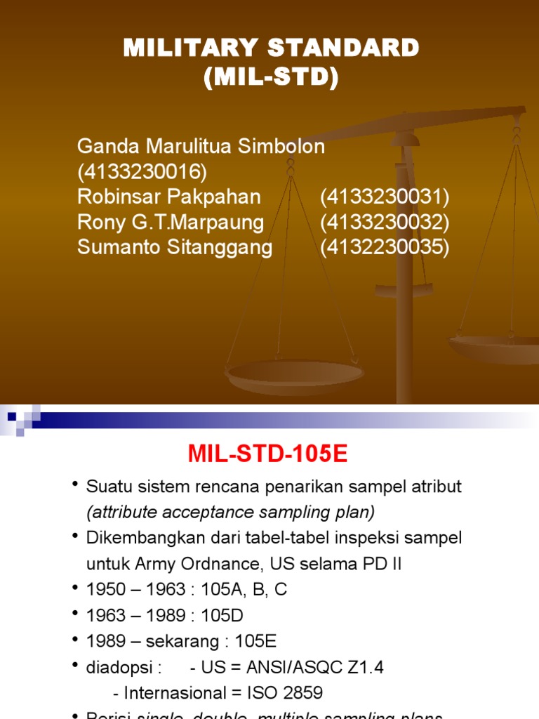 Military Standard | PDF