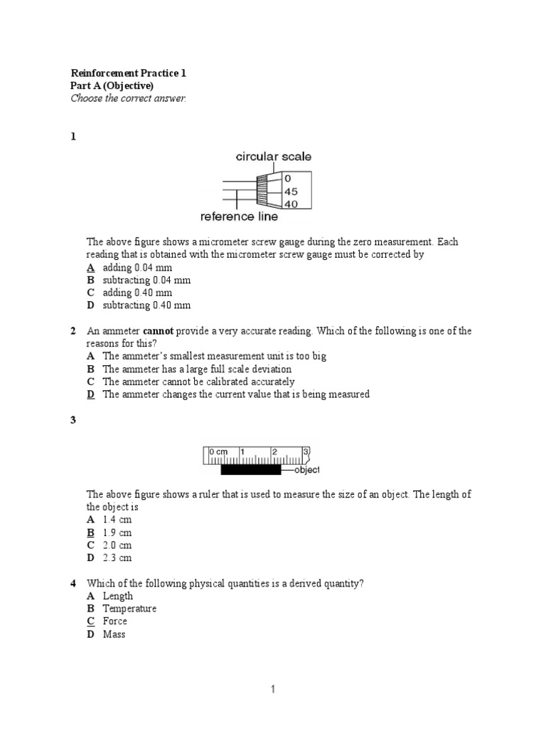 Measurement Techniques and Analysis | PDF | Units Of Measurement ...