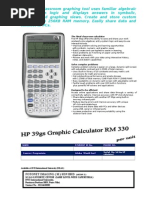 HP 38G Graphing Calculator Overview | PDF | Control Flow | Pointer ...