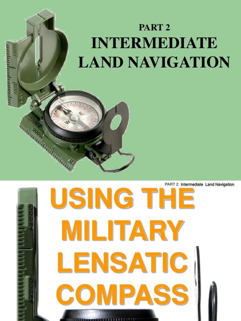 Land Navigation Part 2 | PDF | Compass | Visualization (Graphics)
