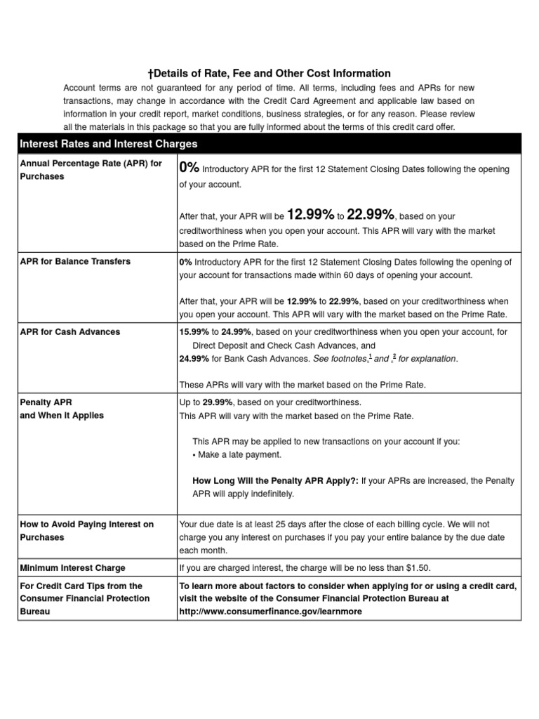 Boa Card | PDF | Overdraft | Credit Card