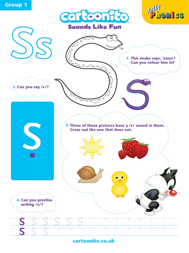 Group 1 Phonics Worksheets PDF | PDF
