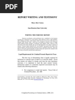 Expert Witness Report Writing Guide | PDF | Social Institutions ...