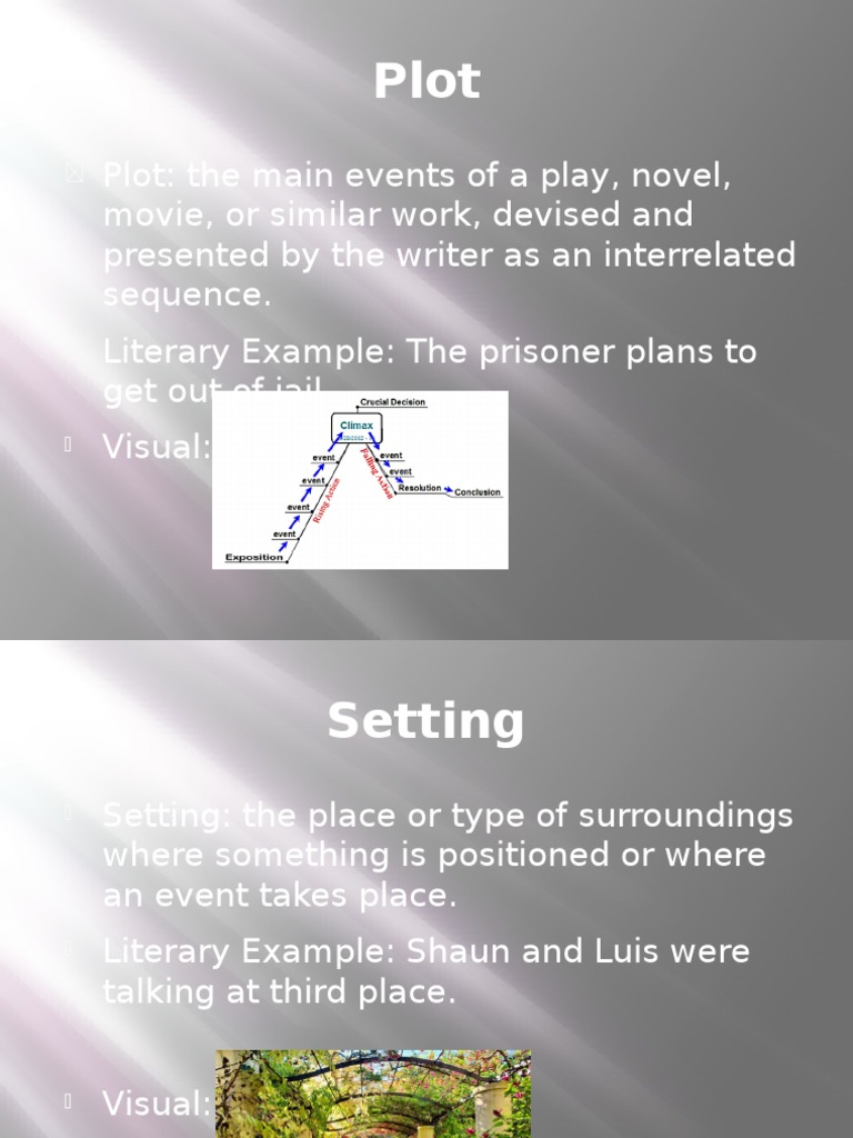 Plot: The Main Events of A Play | PDF | Metaphor | Irony