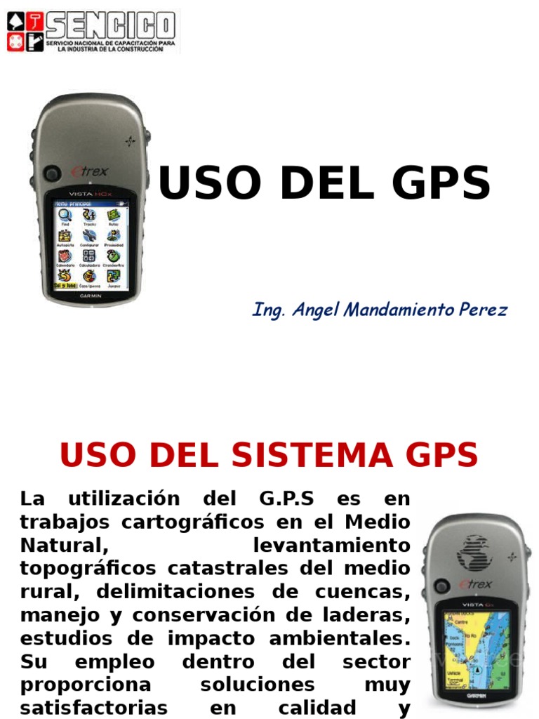 2 Utilizacion de GPS | PDF | Sistema de Posicionamiento Global | Mapa