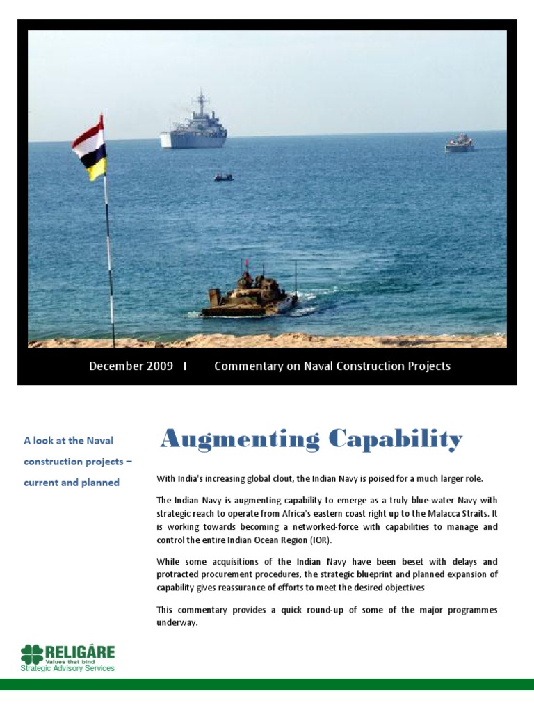 Augmenting Capability: December 2009 I Commentary On Naval Construction ...