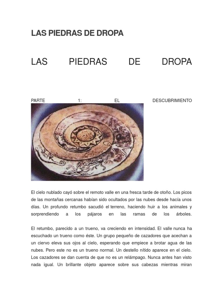 Las Piedras de Dropa | PDF | Arqueología | Tierra