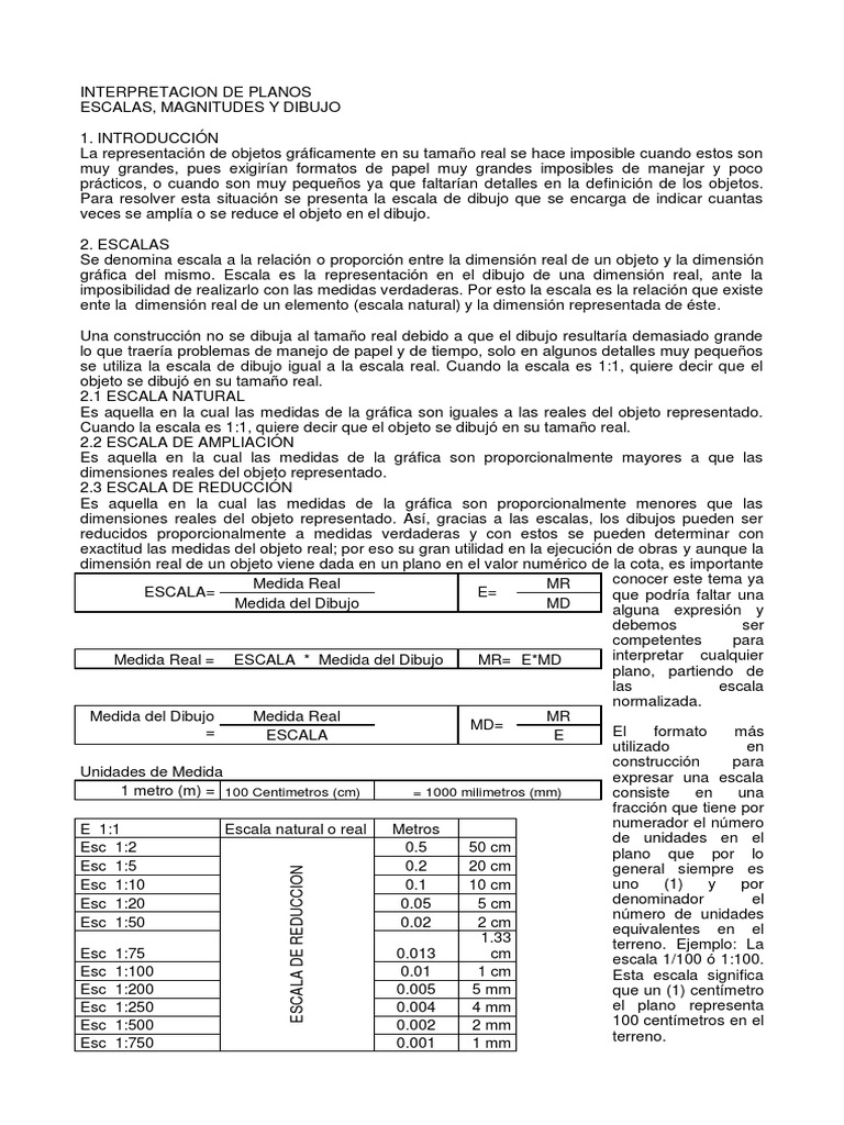 Cartilla 1B ESCALAS-libre PDF | PDF | Medición | Dimensión