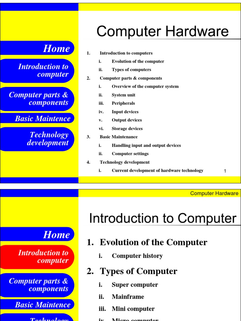 Computer Hardware | PDF | Computer Data Storage | Random Access Memory