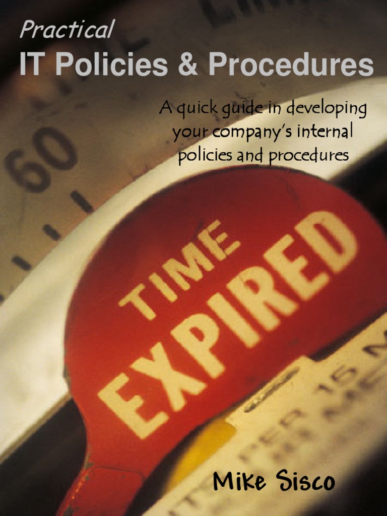 Practical IT Policies and Procedures | PDF | Policy | Quality Assurance