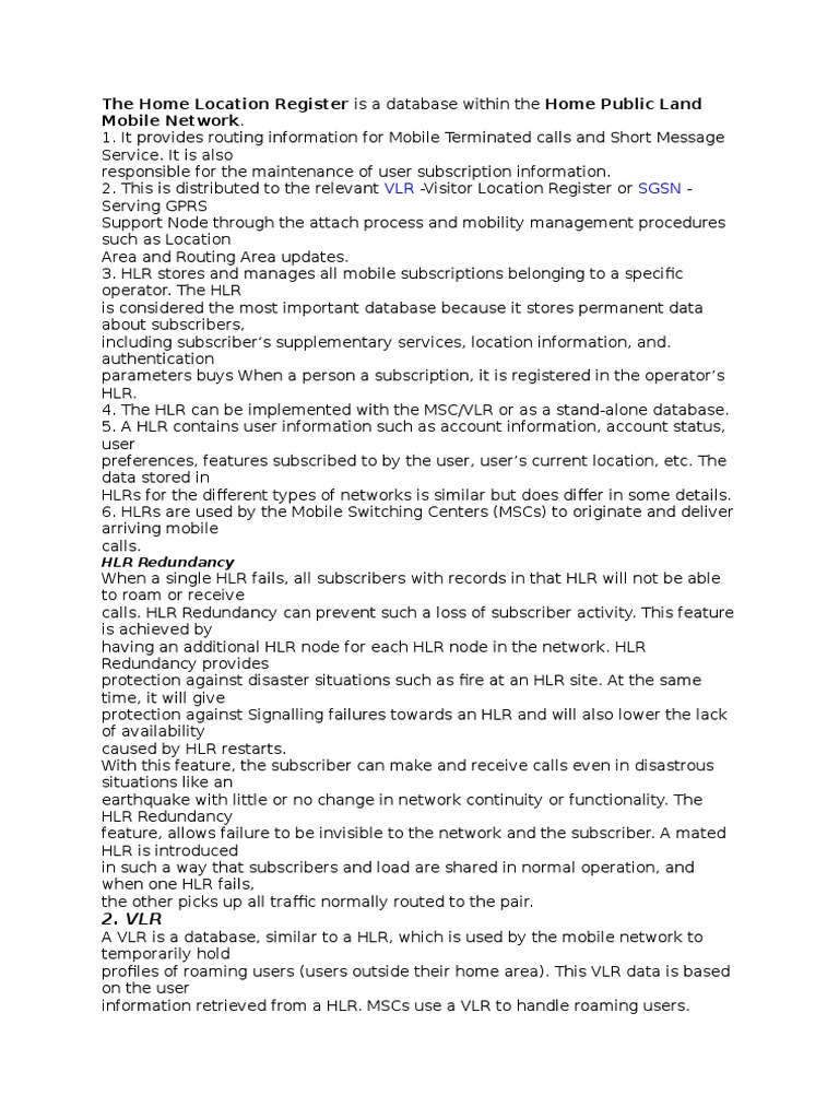 HLR Data Barring | PDF | Computer Networking | Digital Technology