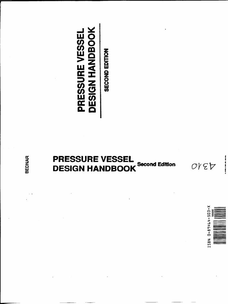 Pressure Vessel Design Handbook | PDF