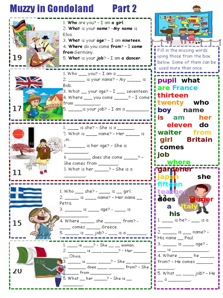 Muzzy in Gondoland Part 2 | PDF