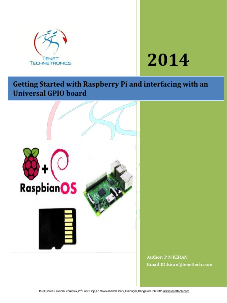 GPIO RaspberryPi | PDF | Raspberry Pi | Digital Electronics