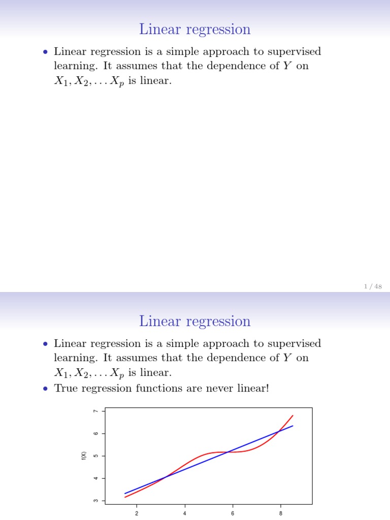 Linear Regression Errors And Residuals Regression Analysis Free 30 Day Trial Scribd 