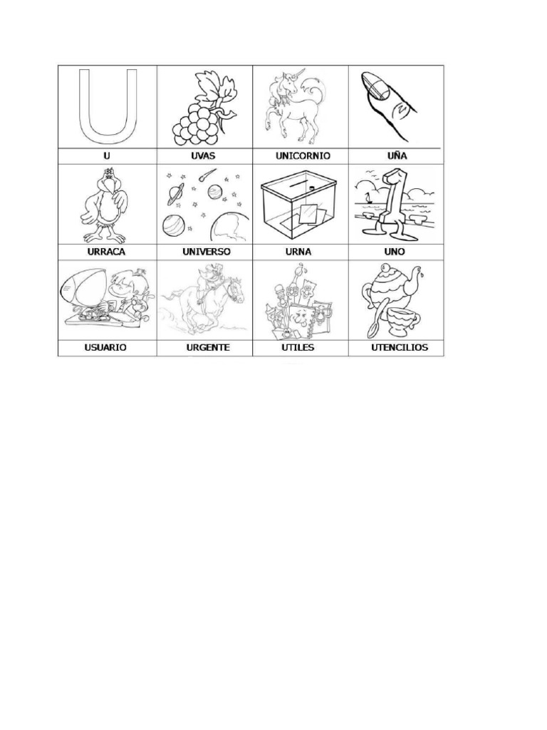 Cosas Con U | PDF