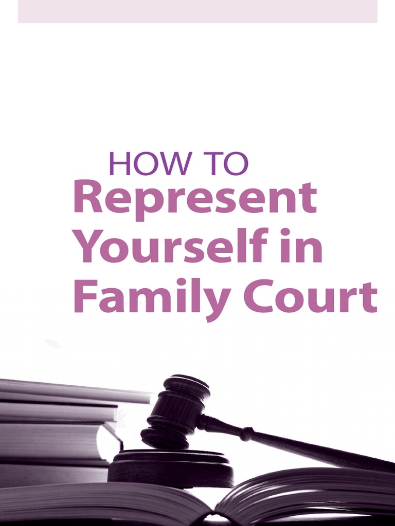 Self-Representation in Family Court | PDF | Cross Examination | Witness