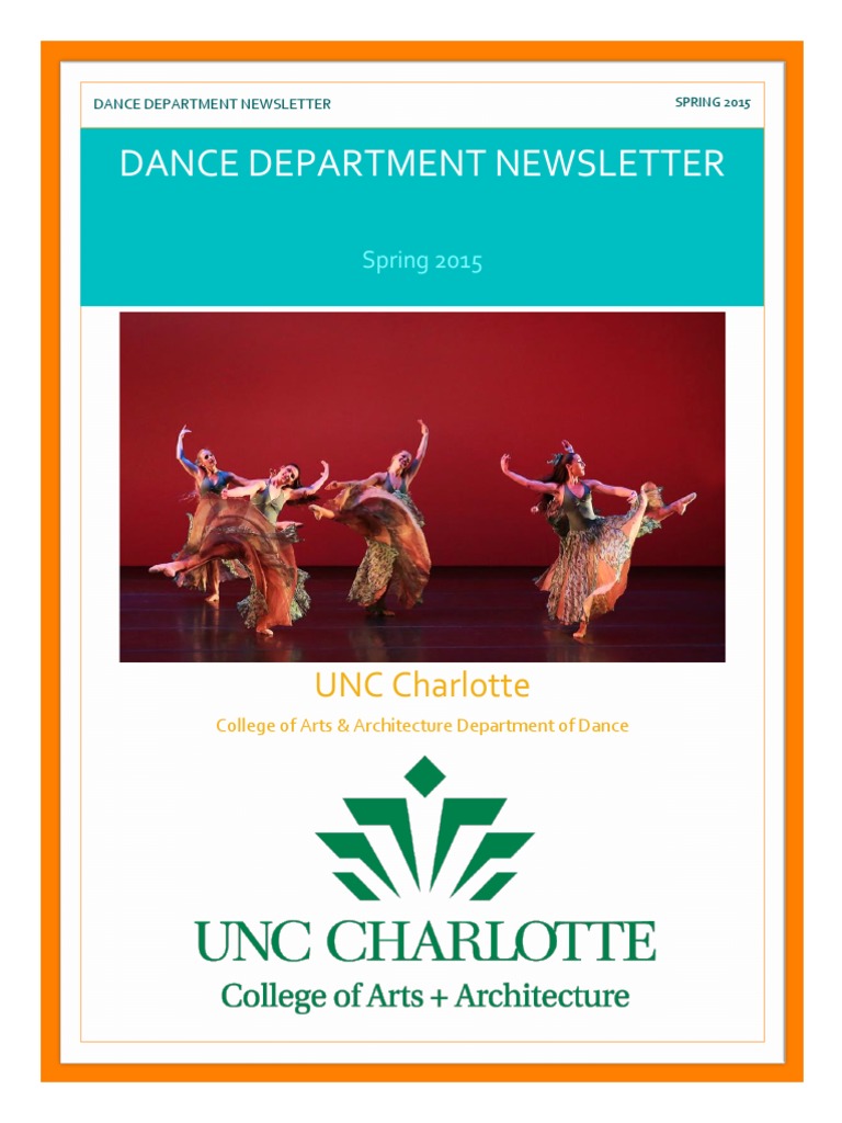 Dance Department Newsletter Spring 2015 | Ballet | Dances
