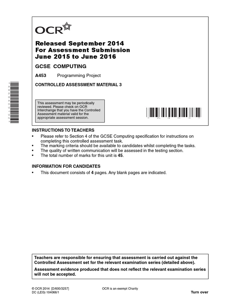 A453CA3Jun15 104066 | PDF | Cryptography | Military Communications
