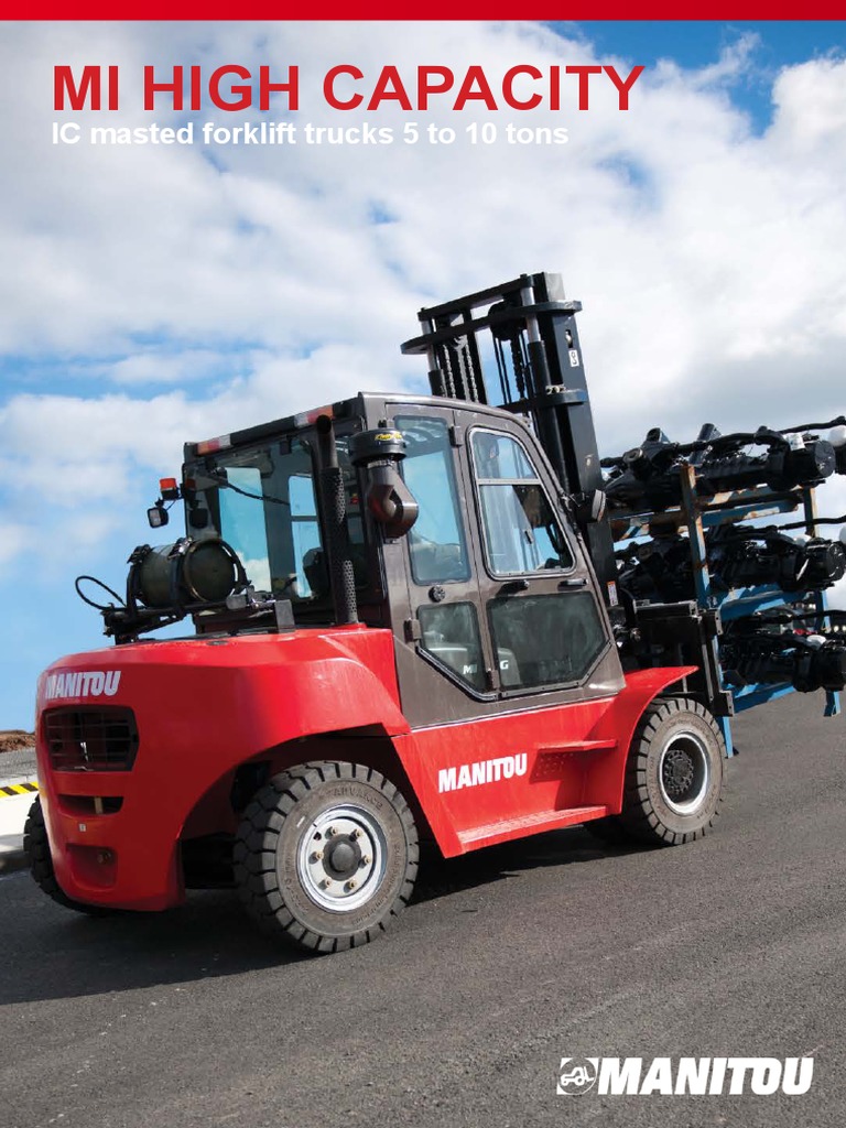 Manitou MI 50 D - MI 100 D (EN) | Transmission (Mechanics) | Truck