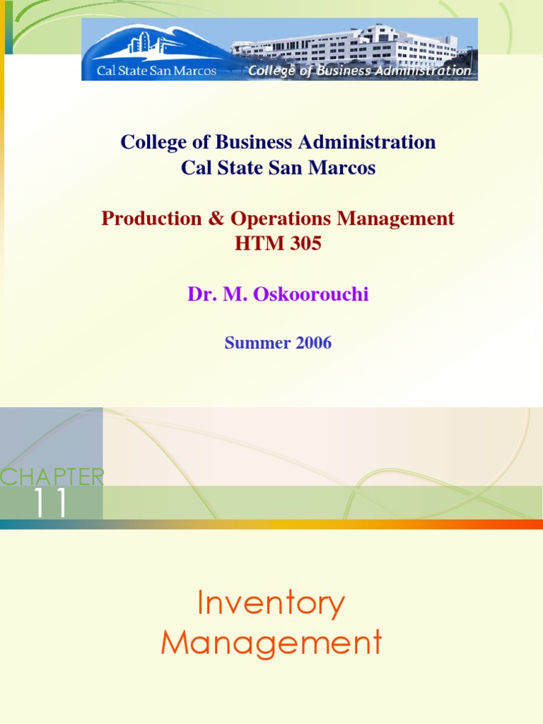 Inventory Documents Pdf Inventory Demand