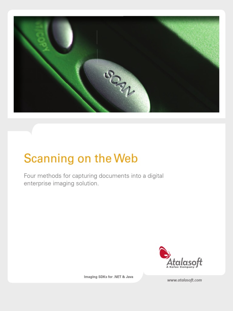 Scanning On The Web | PDF | Web Browser | Image Scanner