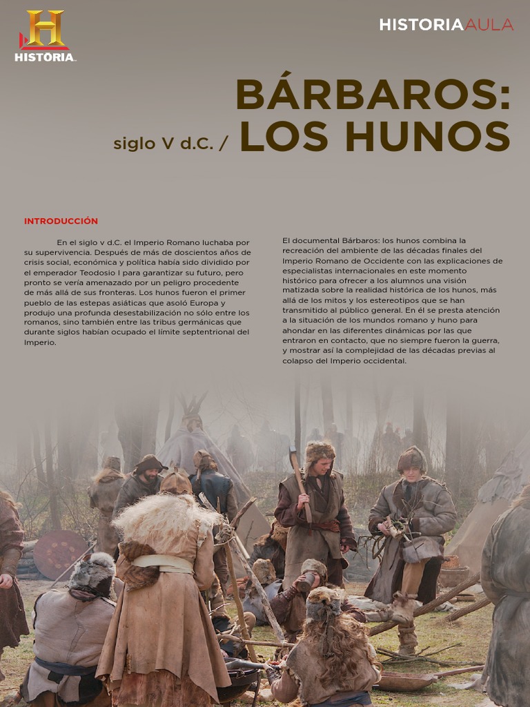 Barbaros Los Hunos | PDF | Hunos | imperio Romano