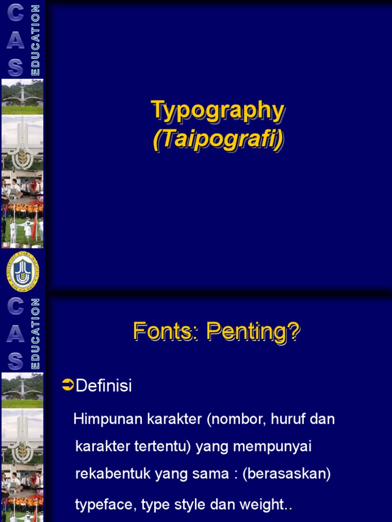 Typography (Taipografi) | PDF