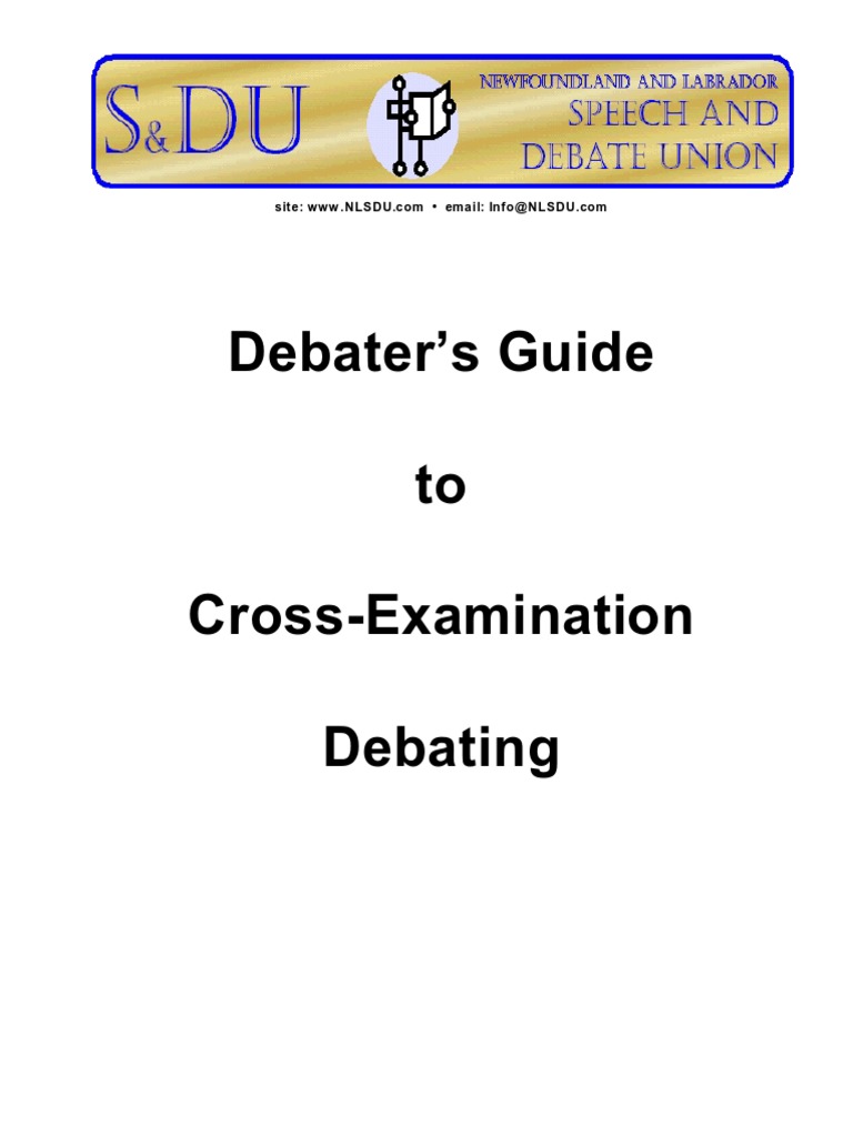 Guide To CX Debate | PDF | Cross Examination | Witness