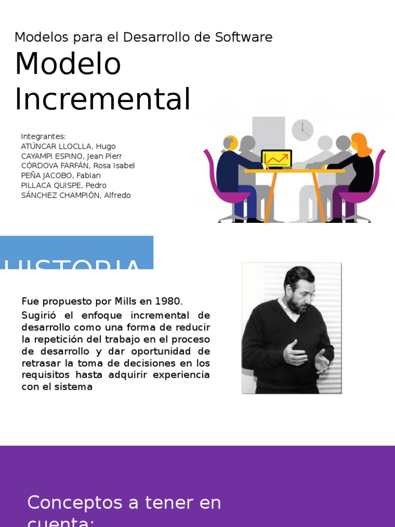 Modelo Incremental - Ing. de Software | PDF | Software | Ingeniería ...