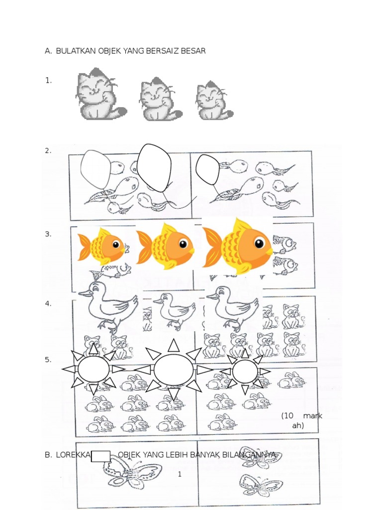 Matematik PRA Sekolah | PDF