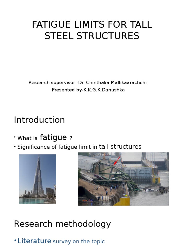 Fatigue Limits in Tall Steel Structures | PDF | Science & Mathematics ...