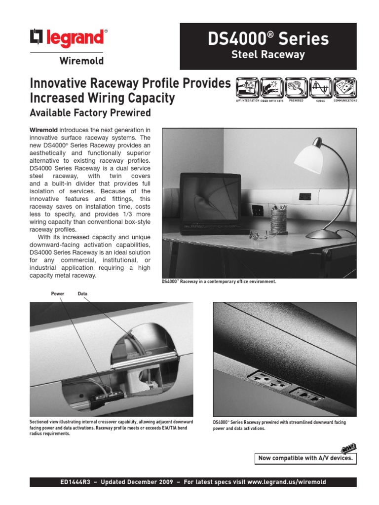 DS4000 Series: Innovative Raceway Profile Provides Increased Wiring ...