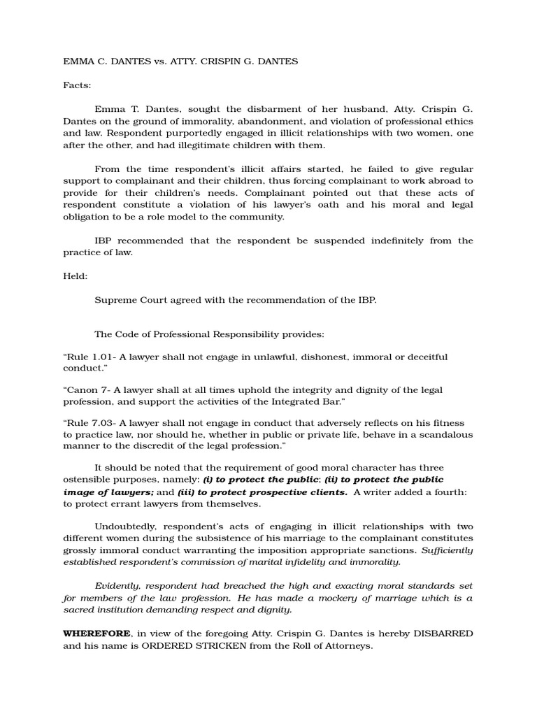 Attorney Disbarment Cases | PDF | Notary Public | Lawyer