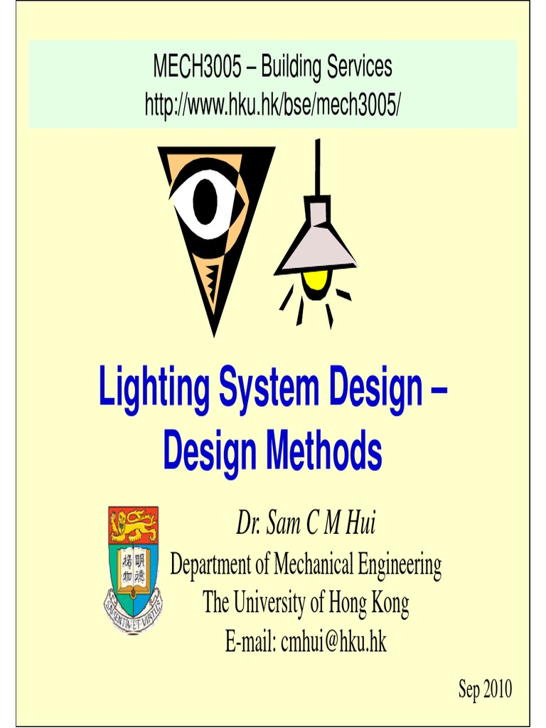 Lighting System Design | PDF | Lighting | Components