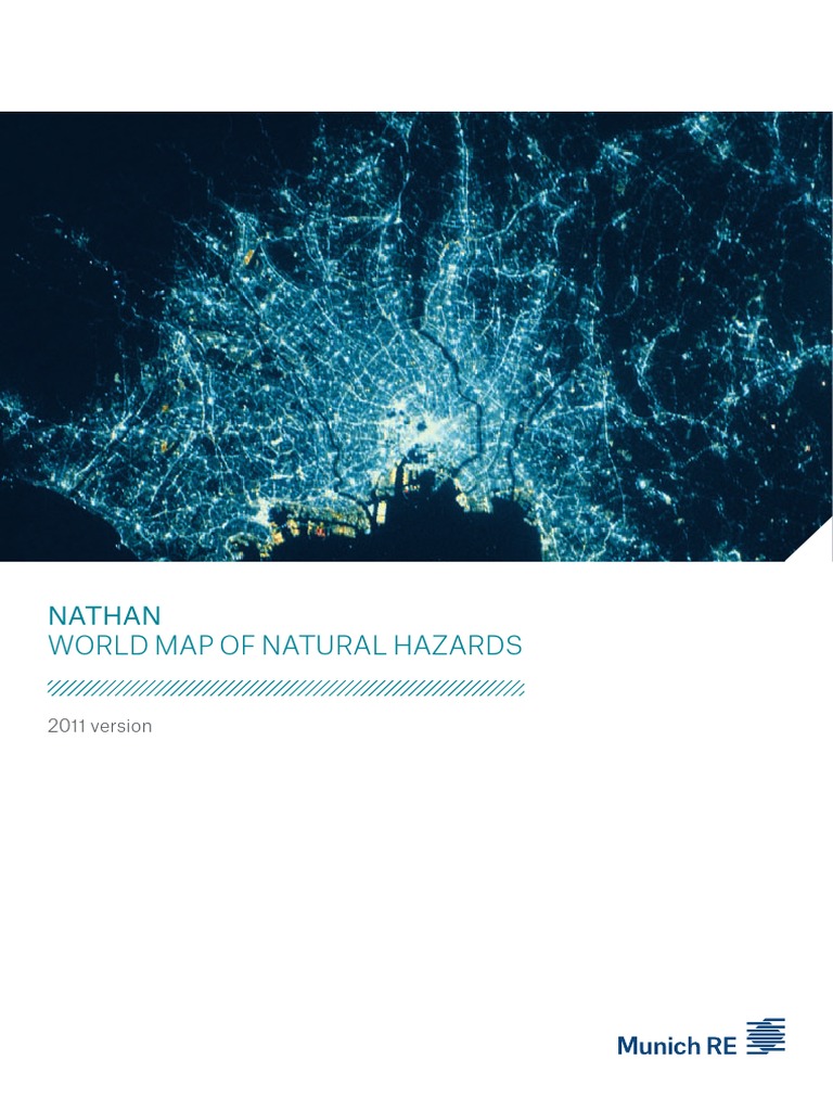 Nathan World Map of Natural Hazards | PDF | Storms | Tropical Cyclones