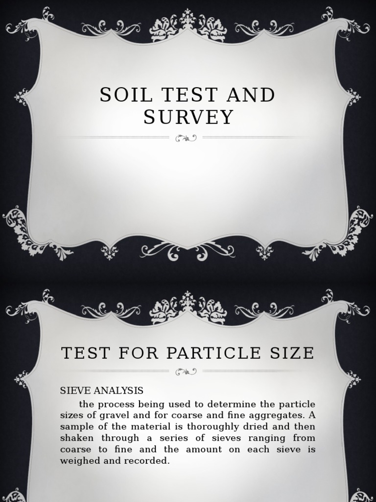 Soil Testing Methods and Analysis | PDF | Soil | Density