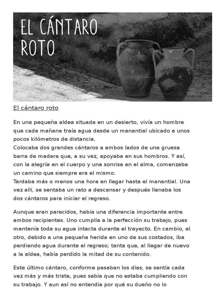 El Cántaro Roto