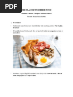 UK Meal Times and Traditions | PDF | Meal | Lunch