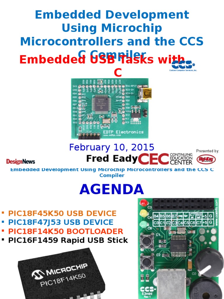 DN CEC CCS C Compiler Day2 | PDF | Microcontroller | Manufactured Goods