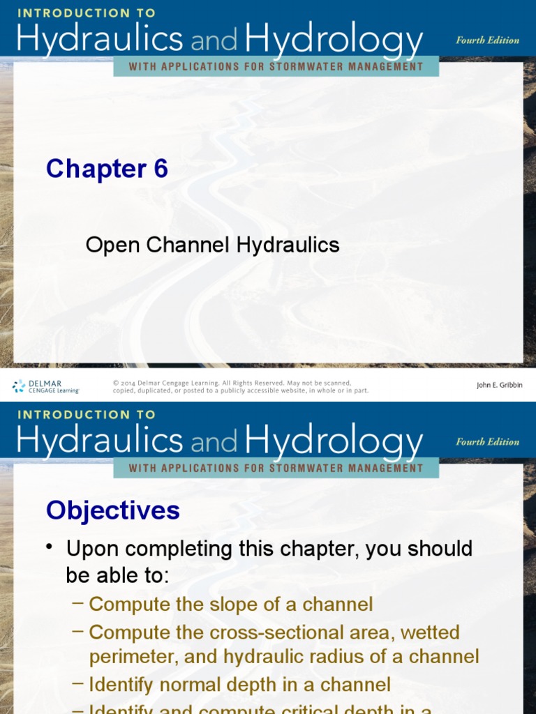 Open Channel Hydraulics Concepts | PDF | Continuum Mechanics | Gases